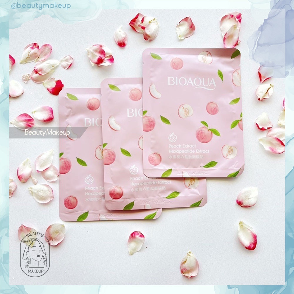 Jual Bio Sheet Mask Hydrating Essence Face Mask Brightening ...