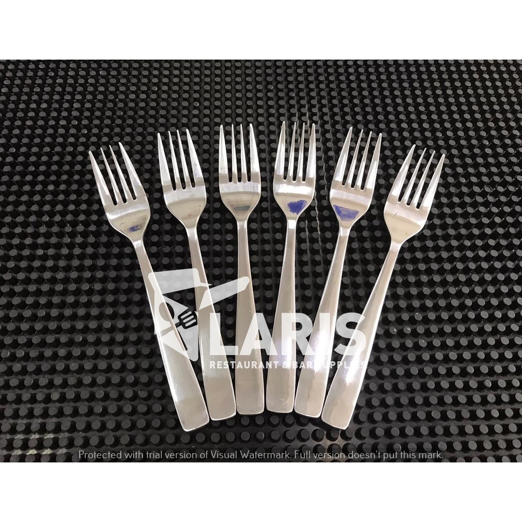 Jual (Harga Satuan) Cake Fork Edelmann Essen 14,2 cm | Garpu Kue ...