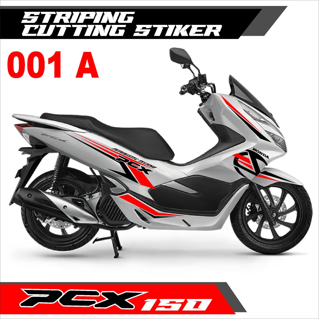 Jual Cutting sticker Stiker PCX 150 / Striping Motor Variasi Honda PCX ...