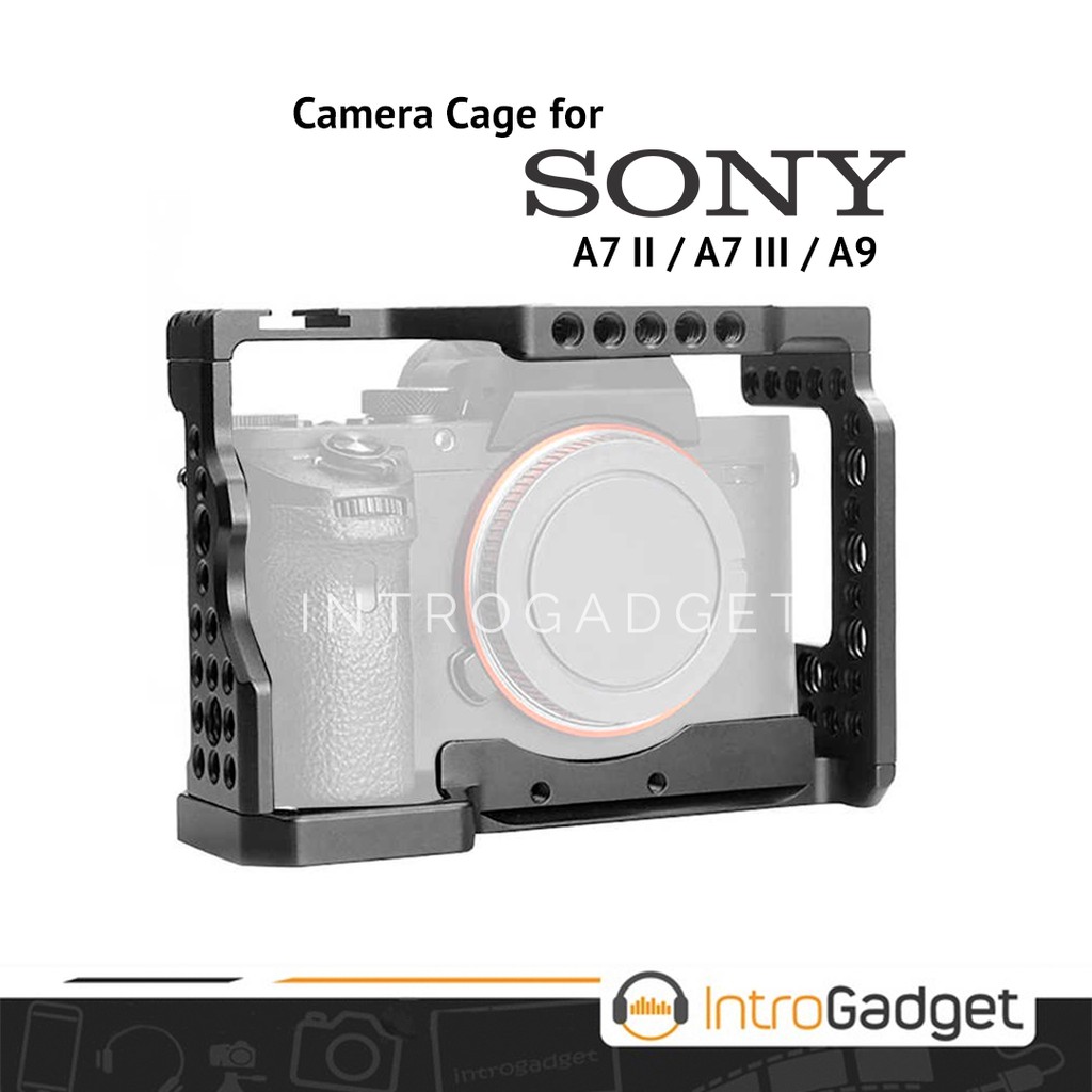 Jual Cage Rig Sony A7II A7III SmallRig UURig Andoer Plate Metal ...