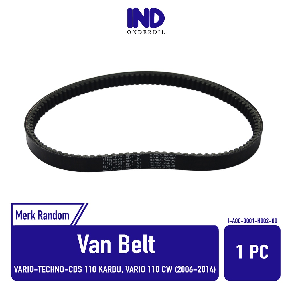 Jual Vanbelt-Vanbel Van-V Bel-Belt Vario 110 Lama-Old-Karbu-CW-Techno ...