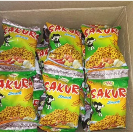 Jual Jajan SD Snack Jadul Sakura 1 Renteng isi 10 pcs | Shopee Indonesia