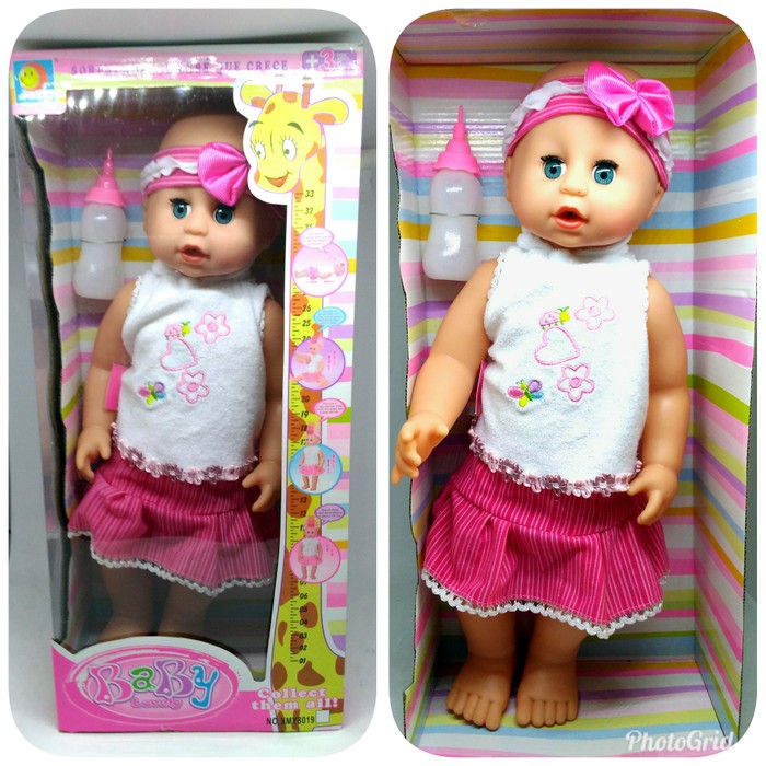 Jual Boneka Bayi Baby Lovely 8019 / Boneka Baby Grows Up ( Meninggi ...