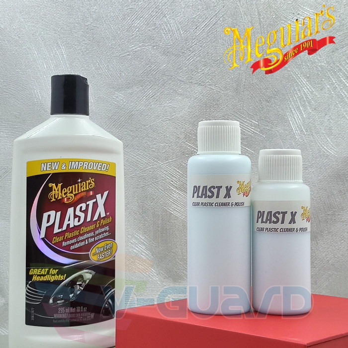 Jual Meguiars Meguairs Plast X Clear Plastic Cleaner Repack - 60 Ml ...