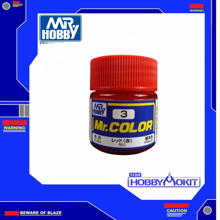 Jual C3 RED - MR HOBBY GSI CREOS - MR COLOR | Shopee Indonesia