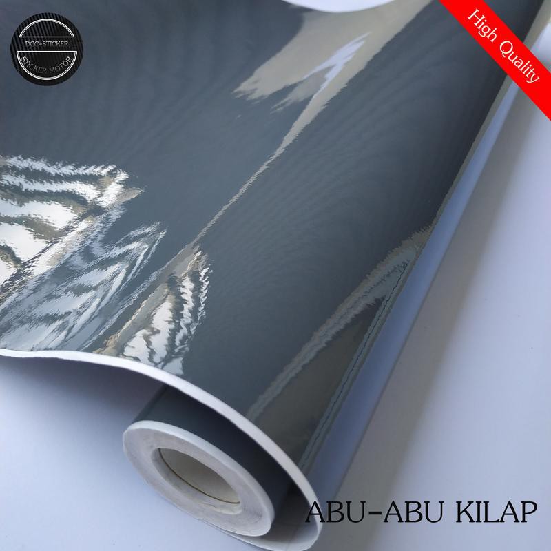 Jual Stiker Variasi Motor Skotlet Abu-Abu Glossy Kilap Motor (Ukuran P ...
