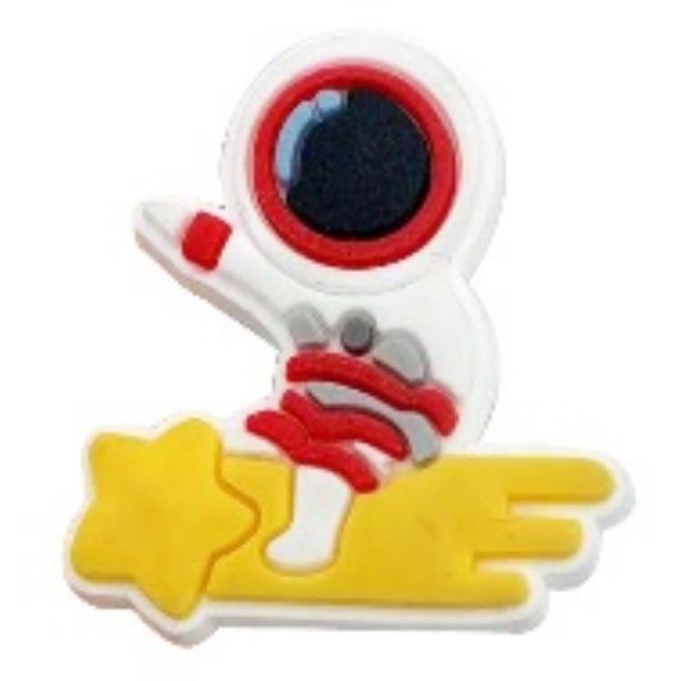 Jual Jibbitz Crocs NASA Pin Sandal Lucu Unik Karakter Luar angkasa ...