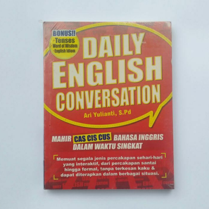 Jual Buku DAILY ENGLISH CONVERSATION (Ari Yulianti, S.Pd) | Shopee ...