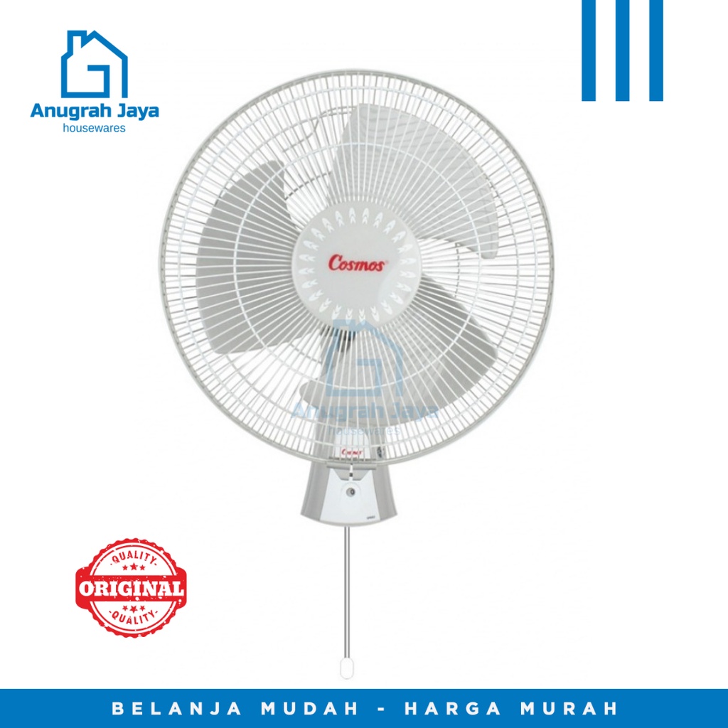 Jual COSMOS Kipas Angin Dinding/Wall Fan 12 CWF | Shopee Indonesia