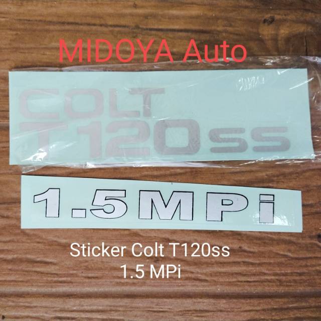Jual Sticker Sticker Colt T120ss 1.5 MPi 1set | Shopee Indonesia
