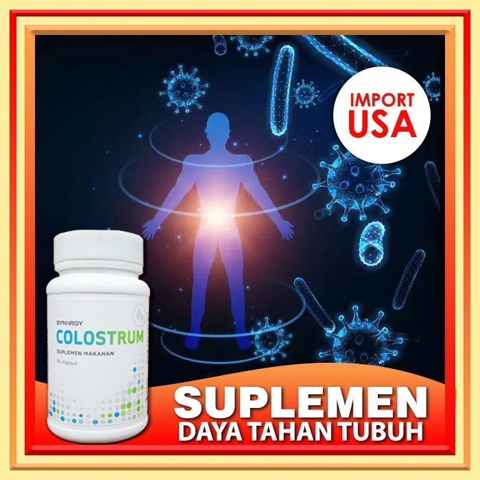Jual Colostrum Synergy - Suplemen Vitamin - Vitamin Daya Tahan Tubuh ...