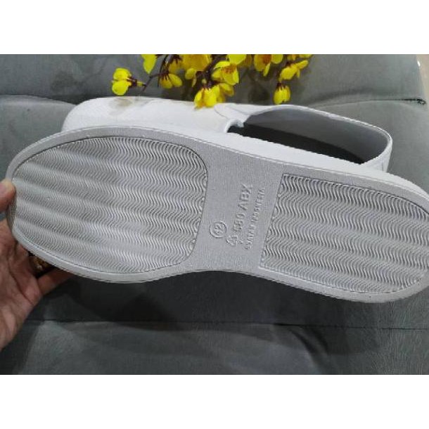Jual Sepatu karet pantofel putih / sepatu apd /sepatu karet khusus ...
