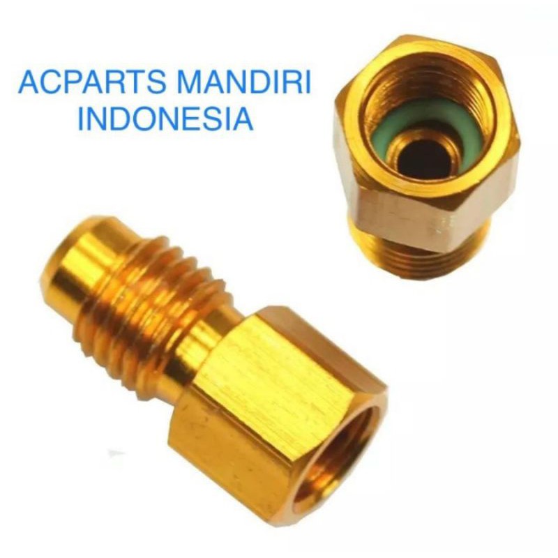 Jual Adapter r134a nepel adapter tabung freon r134a | Shopee Indonesia