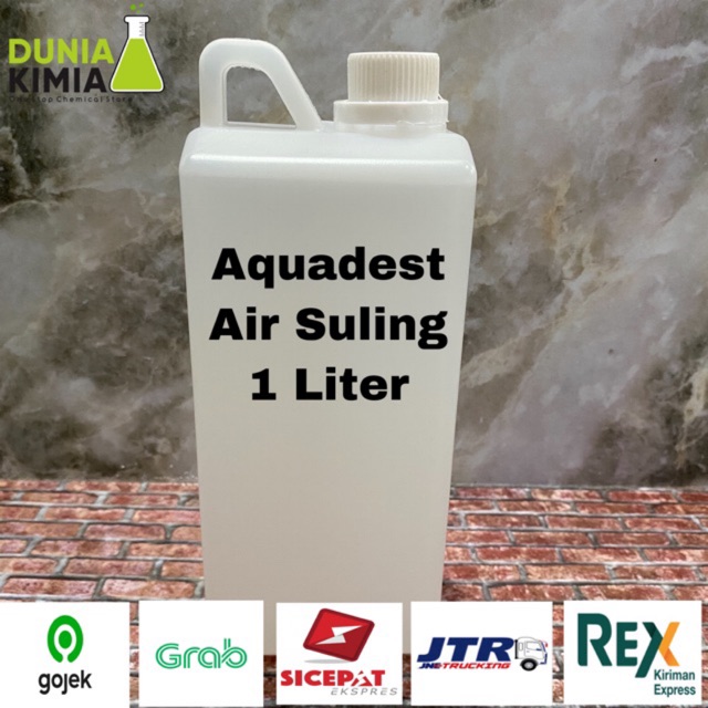 Jual Aquadest / air murni / air suling 1 Liter | Shopee Indonesia
