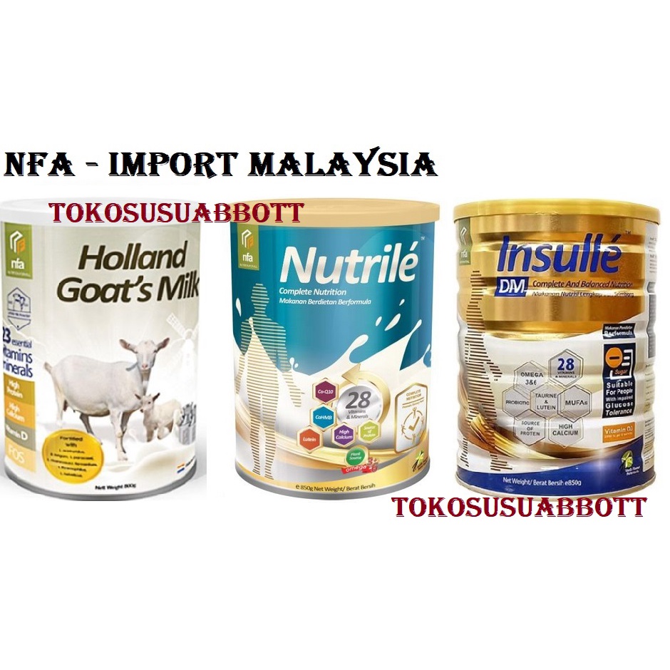 Jual NFA Resurge Susu Insulle DM ( Diabetes Diabetik ) Nutrile ( CoQ10 ...
