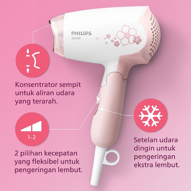 Jual PHILIPS | Hair Dryer DryCare HP8108/02 | Pengering Rambut | 400 ...