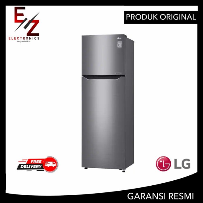 Jual LG GN-G272SLCB KULKAS 2 PINTU INVERTER 272LT GNG272SLBC | Shopee Indonesia