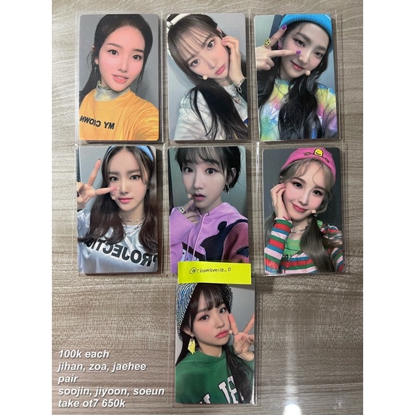Jual WEEEKLY we play official benefit photocard apple music china ch amc | Shopee Indonesia