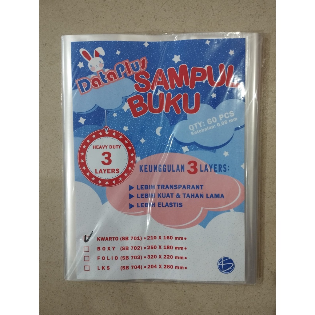 Jual Sampul Buku Kwarto DataPlus | Shopee Indonesia