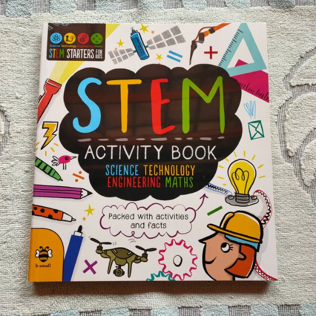 Jual 4-In-1 STEM STARTERS FOR KIDS: STEM ACTIVITY BOOK (Science, Technology, Engineering & Maths ...