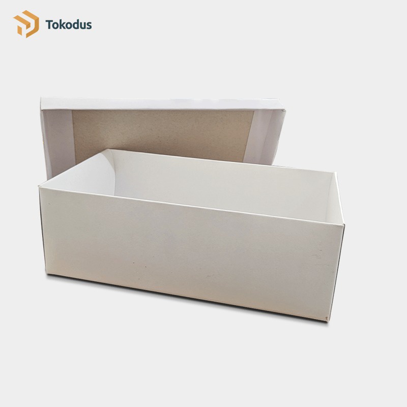 Jual Kardus Box Sepatu/Dus Sepatu Duplex Tutup Pisah 28,5 x 16 x 10 cm ...