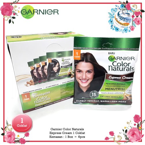 Jual Garnier Color Naturals Express Cream 1 (Box) | Shopee Indonesia