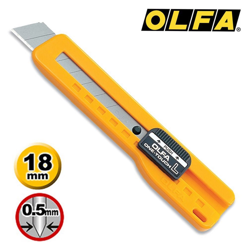 Jual OLFA Pisau Cutter 18mm SL-1 Heavy Duty SL1 | Shopee Indonesia