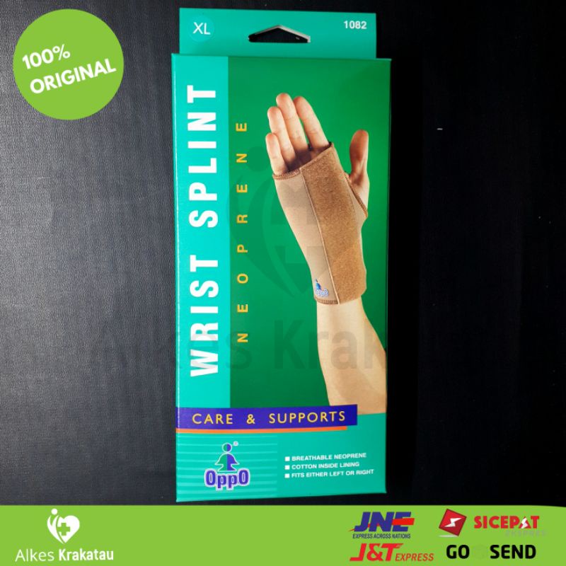 Jual Wrist Splint Oppo 1082 / Penyangga Pergelangan tangan / Support ...
