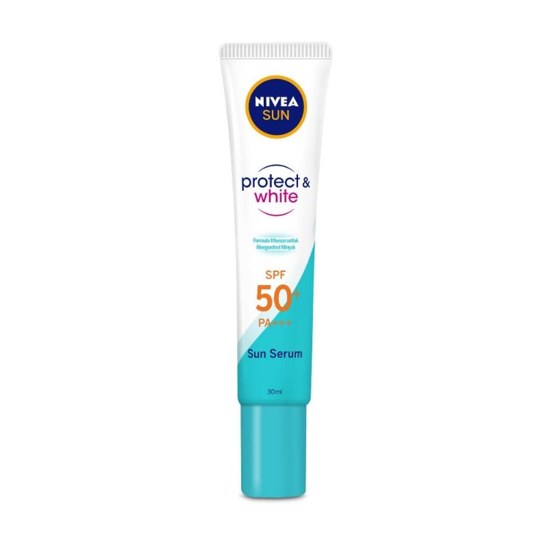 Jual NEW! Nivea Sun Serum Oil Control SPF 50 - Biru | Shopee Indonesia