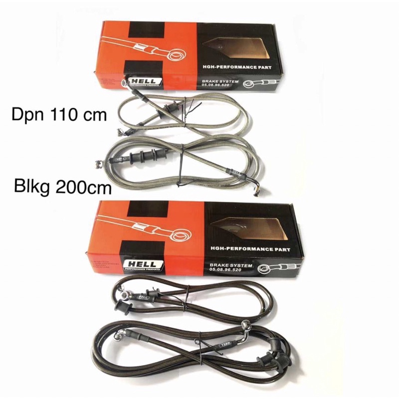 Jual Selang Rem HELL Depan - Belakang Non Abs Yamaha Nmax 155 OLD / ALL New Nmax 155 | Shopee ...