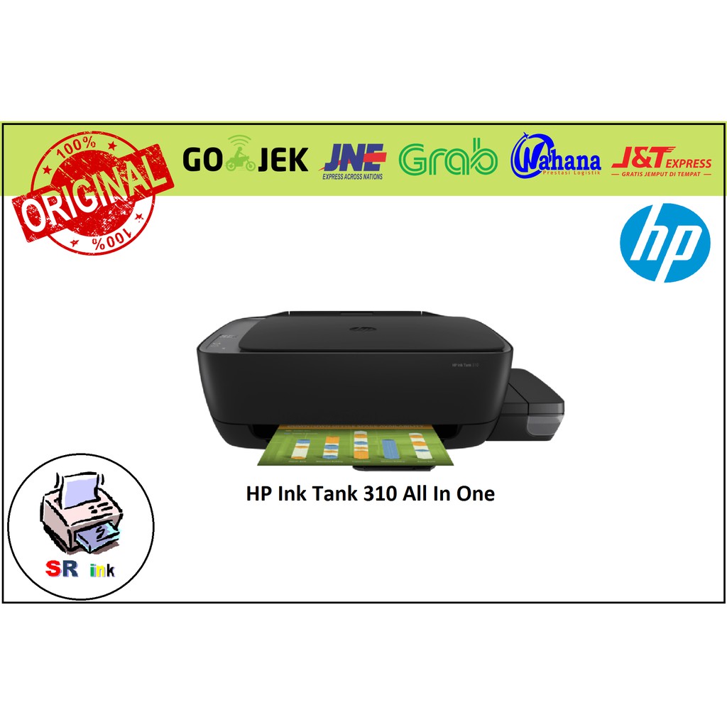 Jual HP Inktank 310 Print Scan Copy garansi resmi | Shopee Indonesia