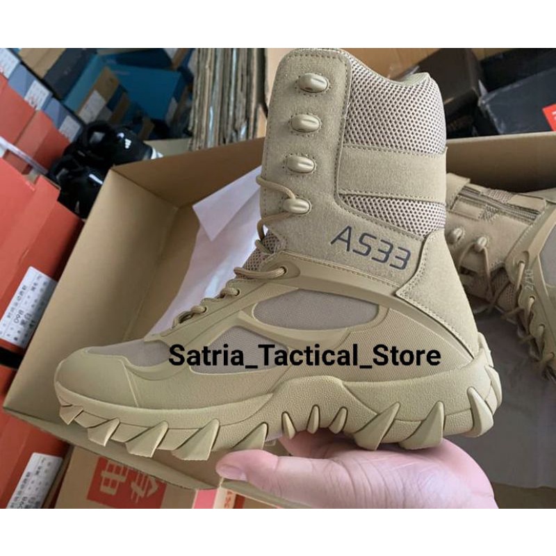 Jual SEPATU TACTICAL ELITE A533 PDL 9 INCH IMPORT | sepatu PDL cream ...