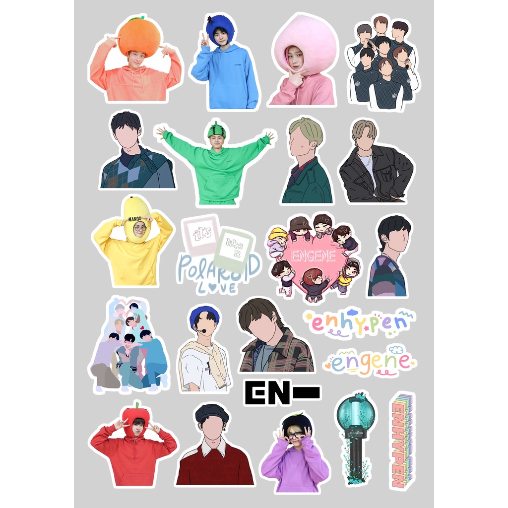 Jual [UNCUT] STICKER HP KPOP A6 STIKER MINI STIKER AESTHETIC STIKER EXO ...