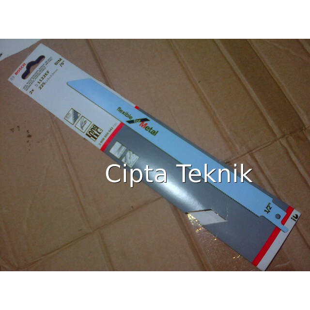 Jual Mata Gergaji Reciprocating Bosch Asli S1122EF Flexible For Metal ...