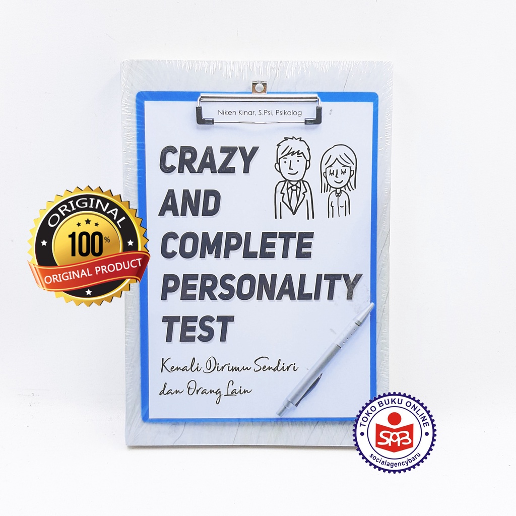 Jual Crazy And Complete Personality Test - Niken Kinar | Shopee Indonesia