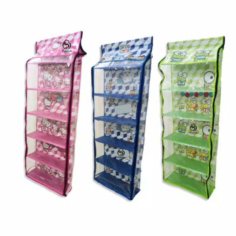 Jual Rak Tas Gantung 6 Susun harga 35.000 | Shopee Indonesia