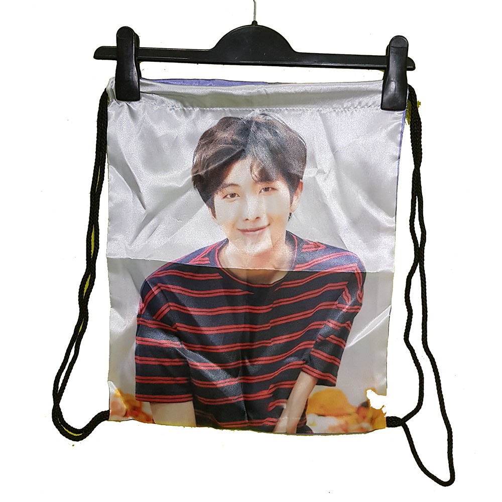 Jual Tas Serut Rapmon Rm Bts Kpop Ransel Backpack Murah Drawstring ...