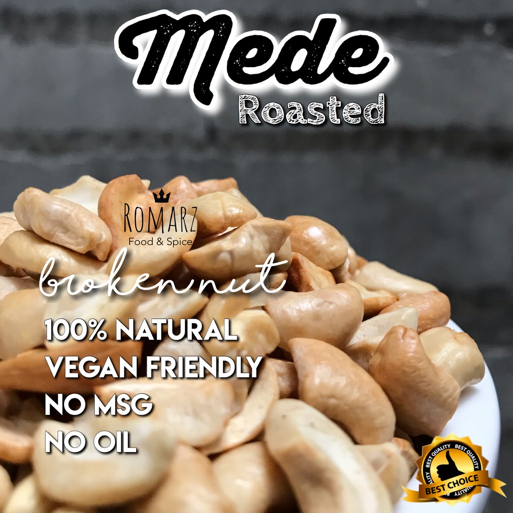 Jual KACANG MEDE OVEN PECAH - 1kg / MEDE PANGGANG / MENTE OVEN PECAH ...