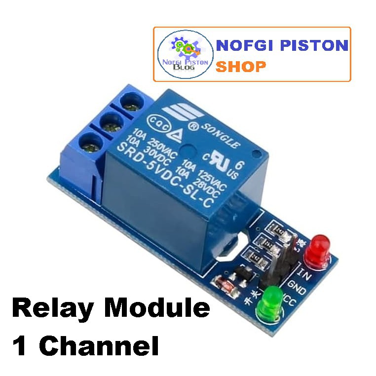 Jual Modul Relay 1 Channel (Max 10A 250VAC/ 10A 30VDC) | Shopee Indonesia
