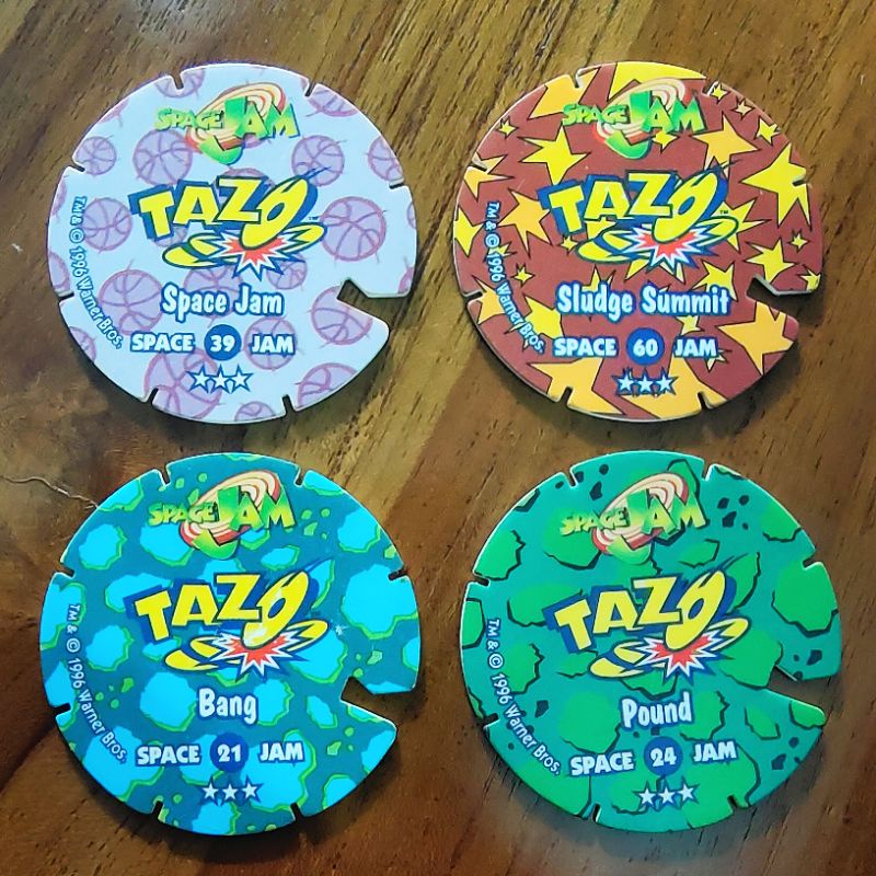 Jual Tazos / Tajos / Tazo Space Jam Looney Tunes Jadul 1996 | Shopee ...