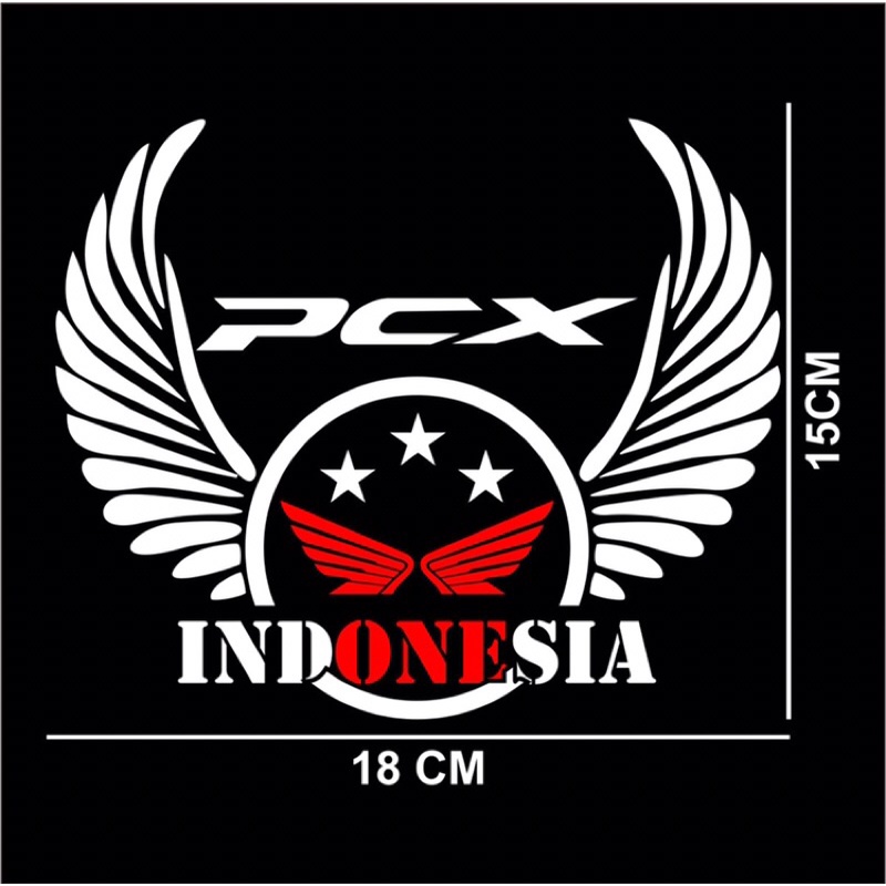 Jual sticker pcx indonesia sticker motor visor pcx terbaru termurah ...