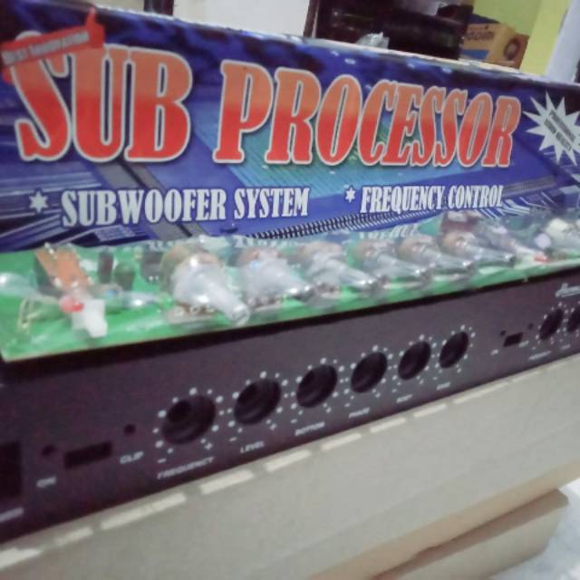 Jual Paket Box Plus Kit Sub Processor Audio Processor Plus Subwoofer | Shopee Indonesia