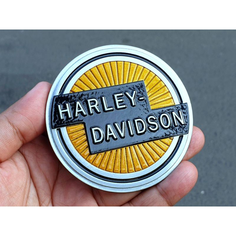 Jual Tank Badge - Emblem Tangki - HARLEY DAVIDSON Badge - Custom Badge ...