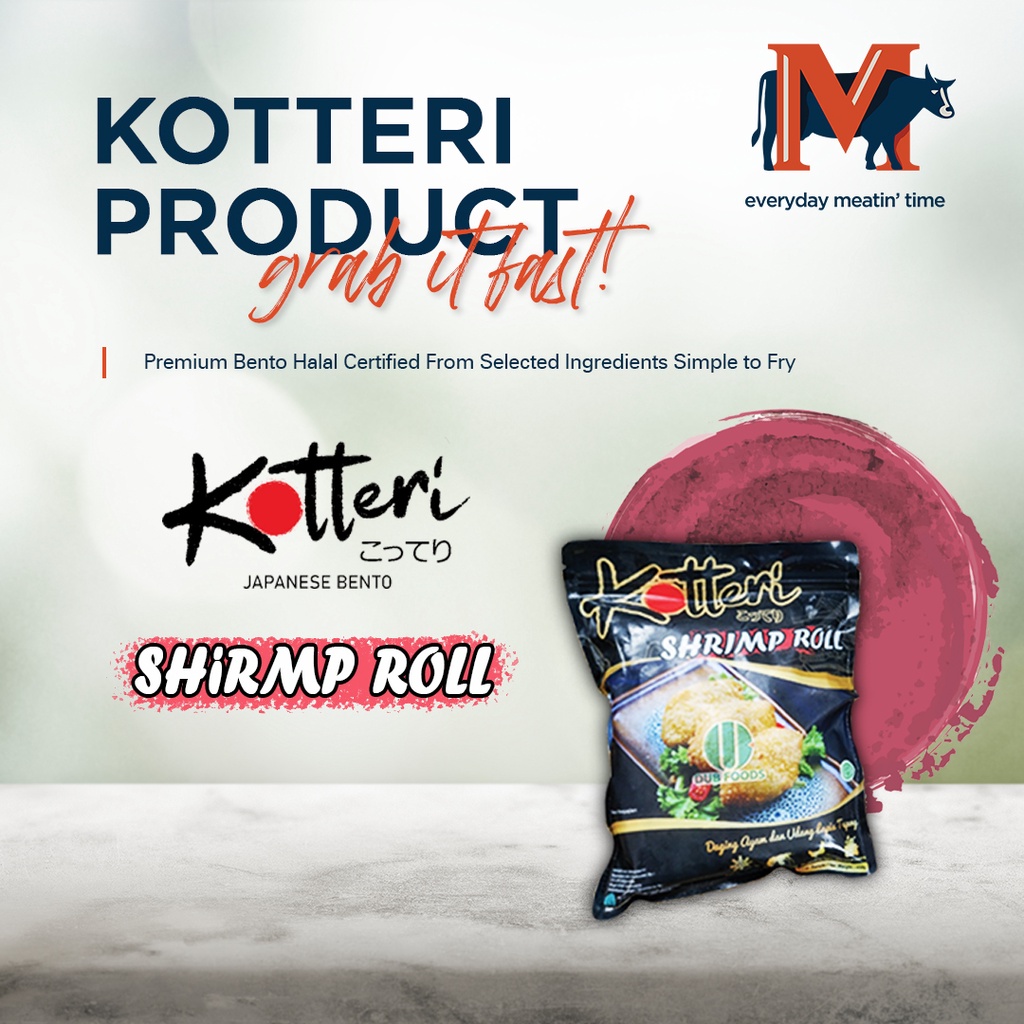 Jual KOTTERI JAPANESE BENTO SHRIMP ROLL | Shopee Indonesia