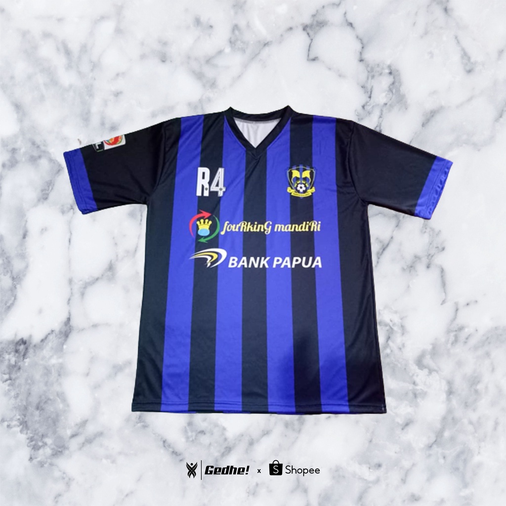 Jual Jersey Persiram Raja Ampat Free Custom Nama & Nomor Punggung ...