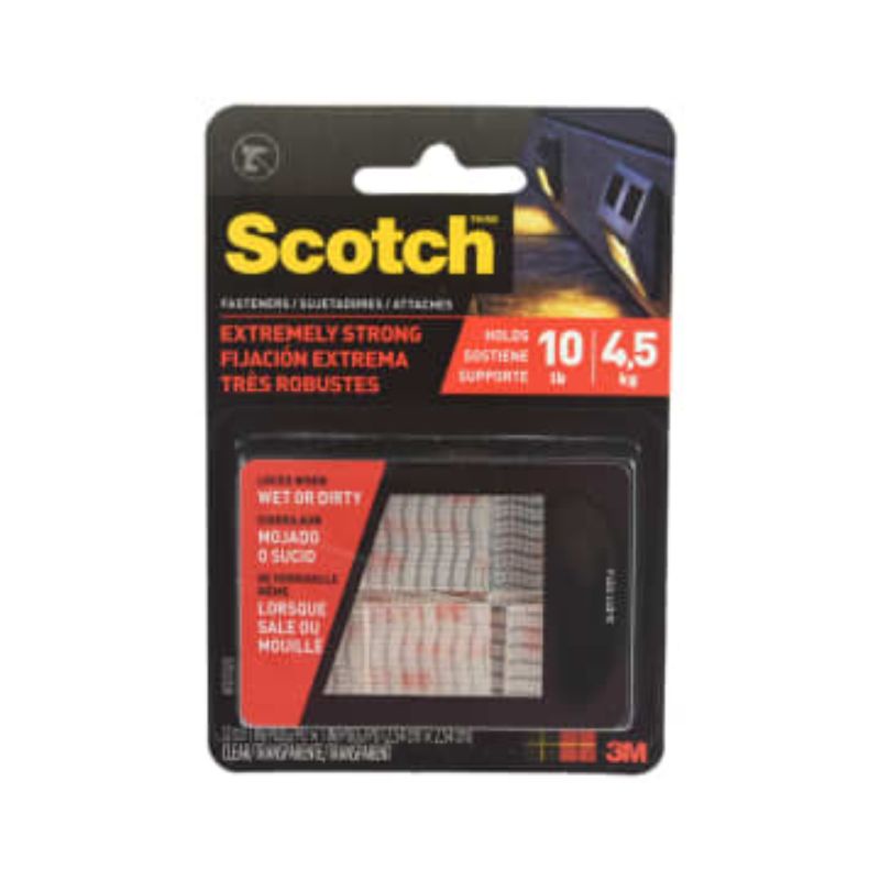 Jual 3m Scotch Extreme Fastener Pengikat Velcro 2.5x2.5 Cm - Transparan ...
