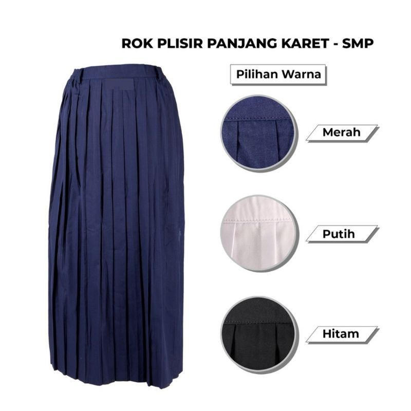 Jual Rok Plisir SMP Rok Plisket SMP Rok Wiru SMP Seragam Sekolah SMP | Shopee Indonesia