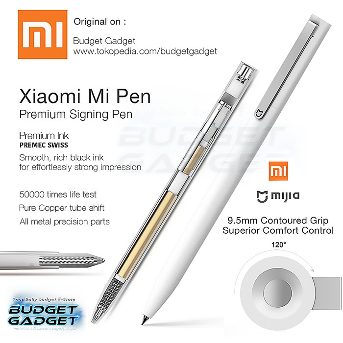 Jual Xiaomi Mi Pen Pulpen / Bolpen / Ballpoint Premium (Original ...