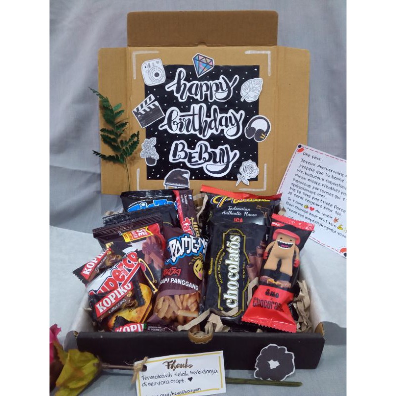 Jual SNACK BOX by nesyaracraft / gift / snack / hadiah / kado / hampers ...