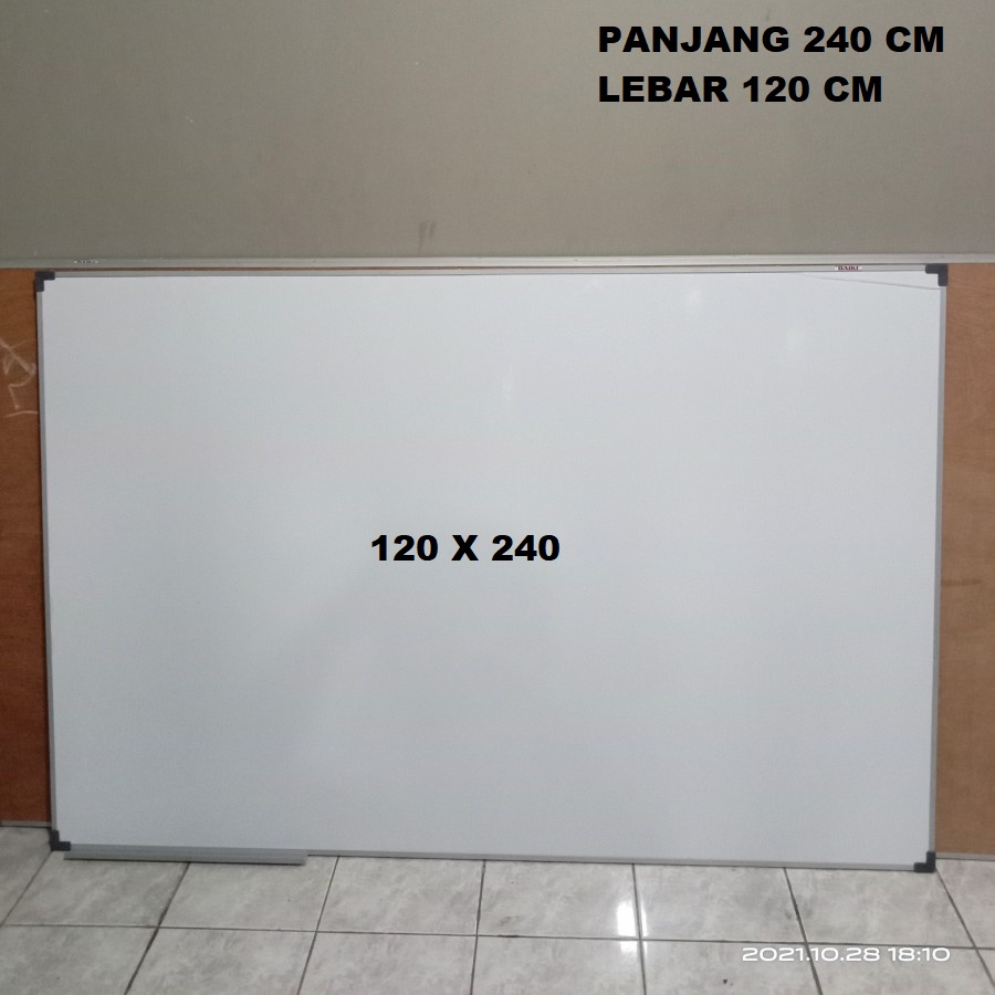 Jual Whiteboard besar 120 x 240 papan tulis besar | Shopee Indonesia